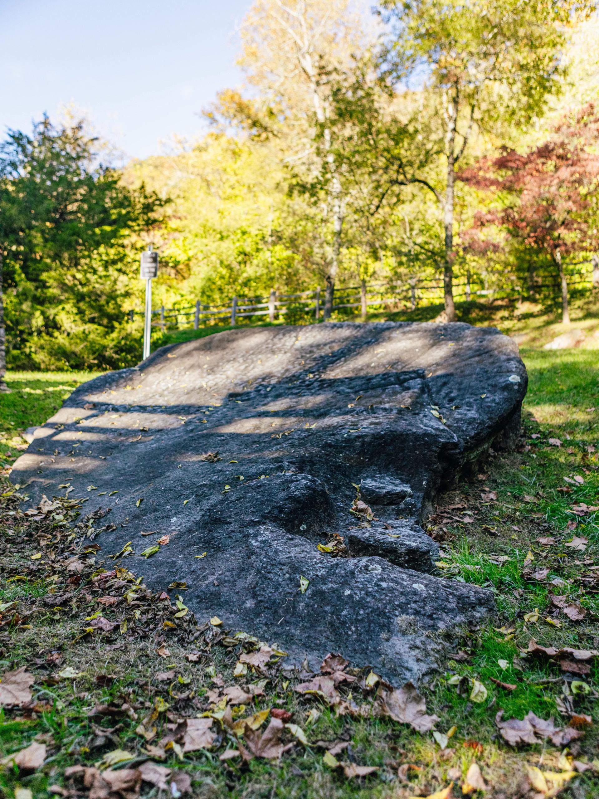 Judaculla Rock | Cherokee legend carvings in NC