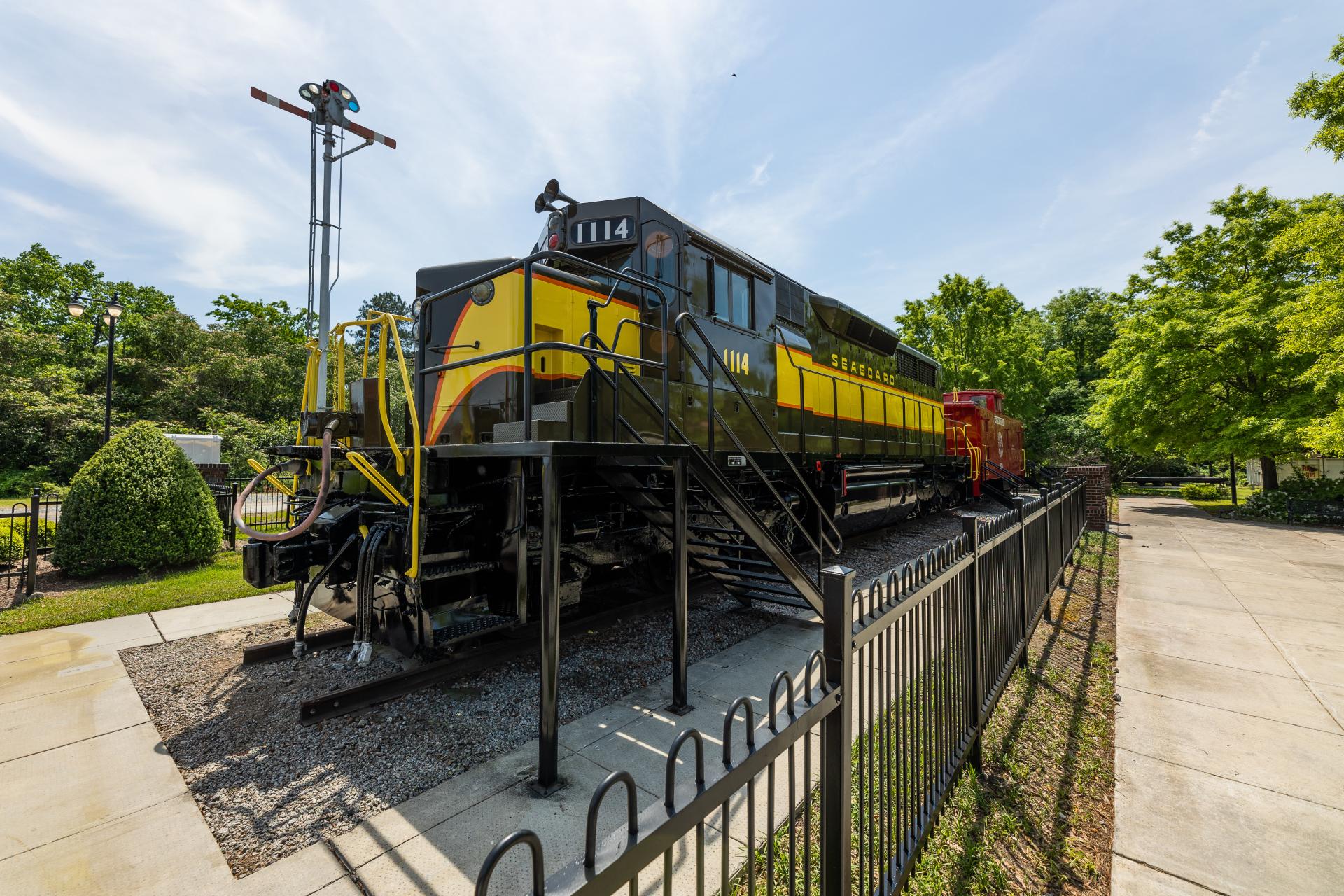 All Aboard! Hamlet Historic Railroad Tour