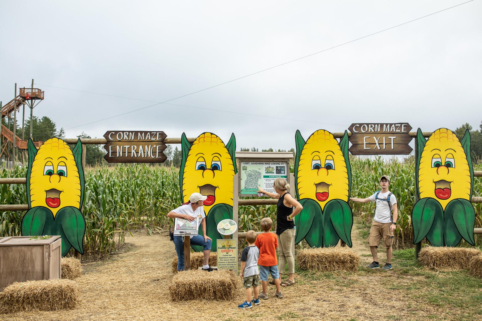 Pumpkin Patches, Corn Mazes & Hayrides at Farms in NC