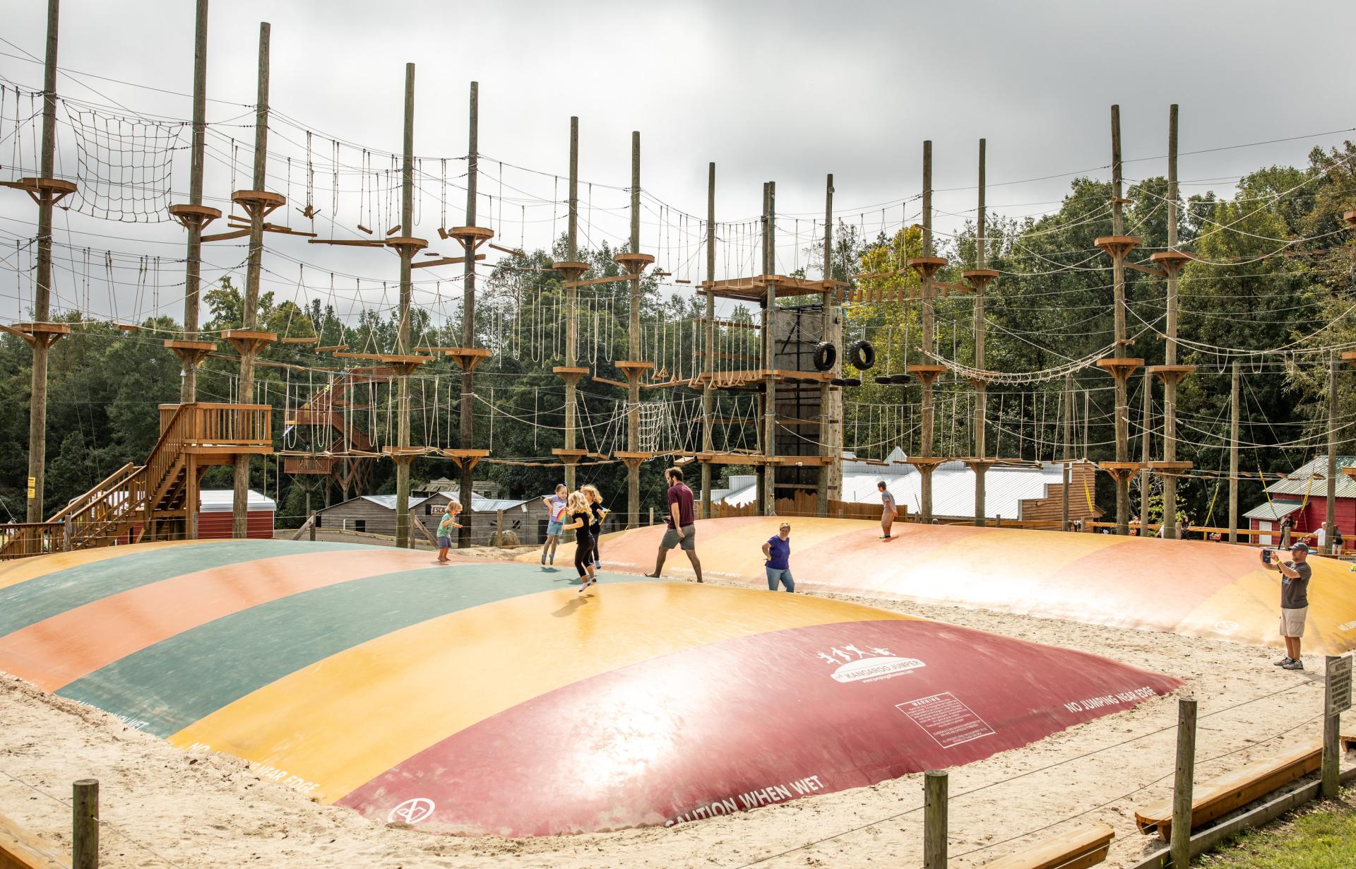 Zip lines & aerial adventure Parks in NC