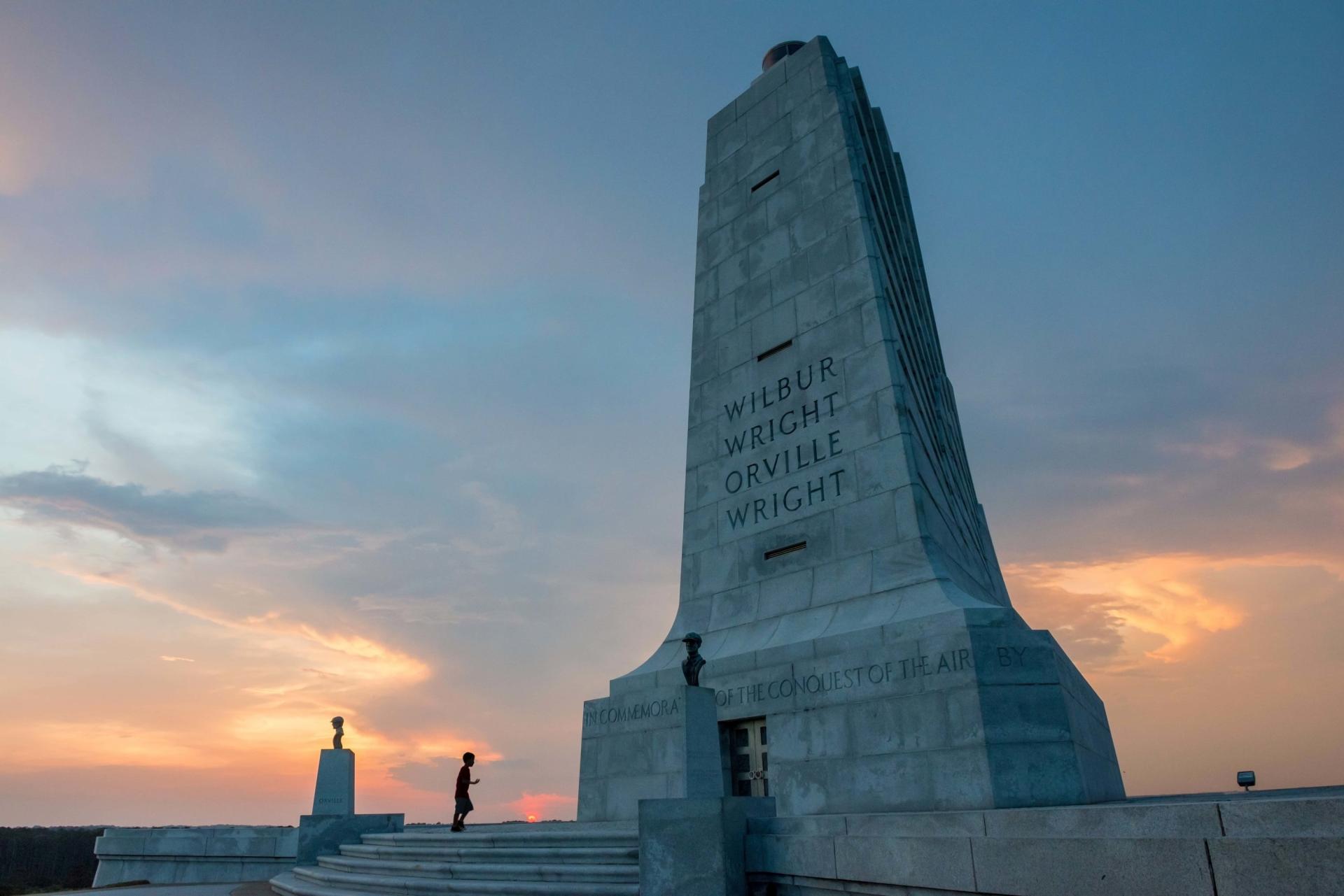 Visit the Wright Brothers National Memorial in NC