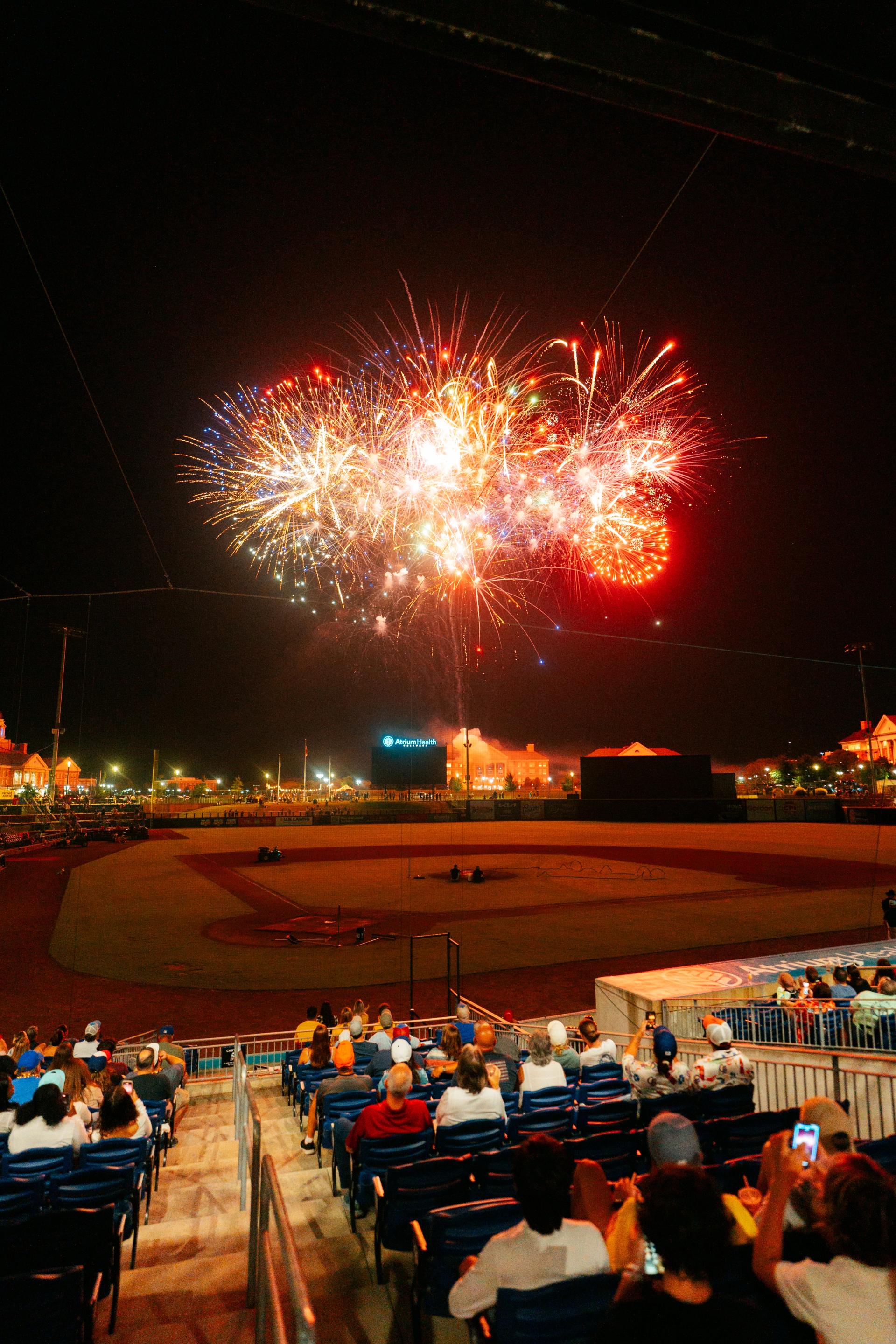 See fireworks during 4th of July & all summer in NC